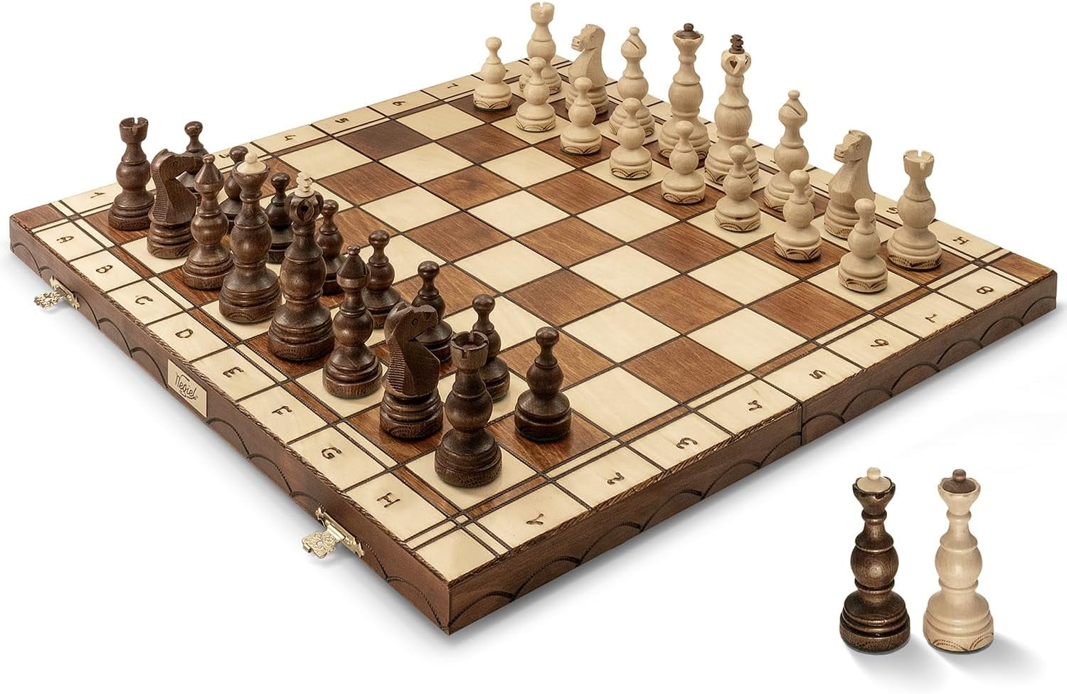 Wegiel Legate Luxury Wooden Chess Set for Adults - Handcrafted from ...