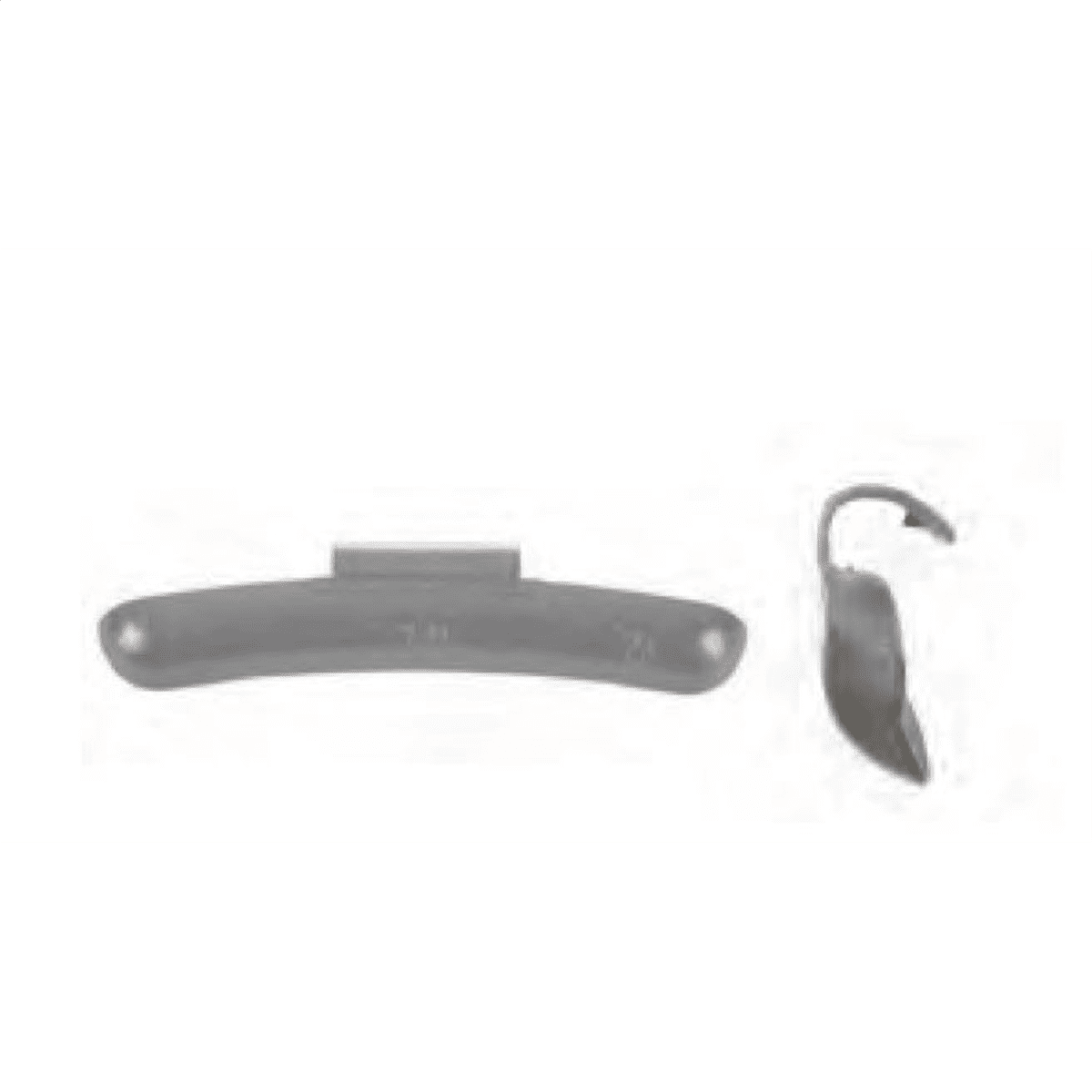 Wegmann 0.5 oz Zinc Coated Clip-on LHZ Purple Series Wheel Weight (Box ...