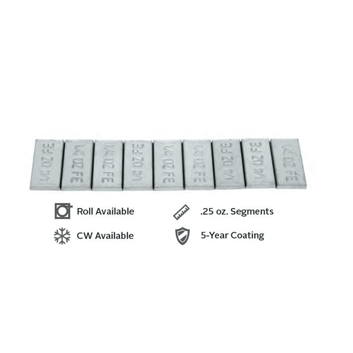 Wegmann Automotive 200624STR 1/4 Low-Profile Steel Roll - Walmart.com