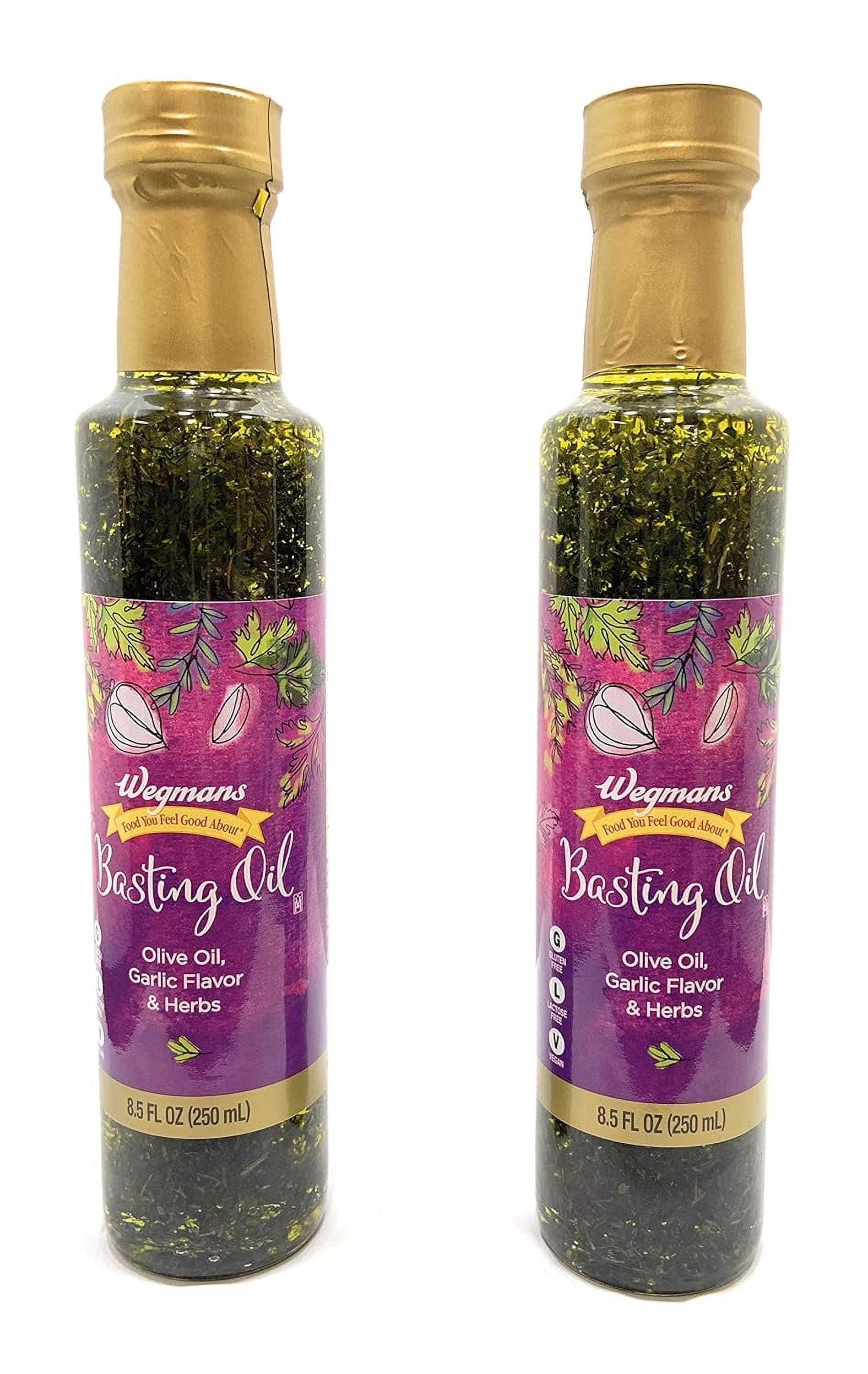 Wegmans Basting Oil, Garlic and Herb 2-Pack (8.5oz each) - Walmart.com