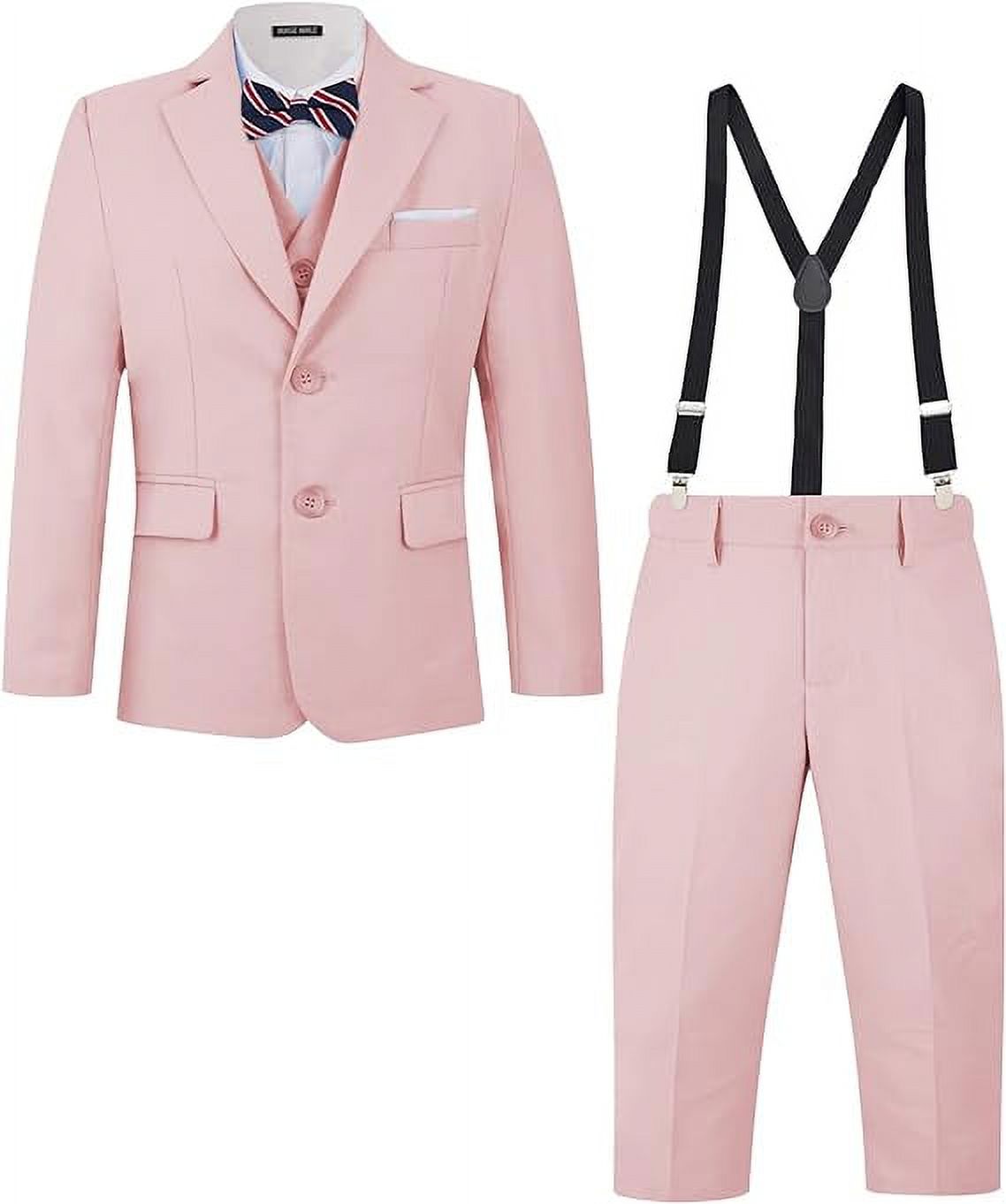 GOLD Metallic Suspender and Bowtie Set Wedding Prom Suspenders Adult ...