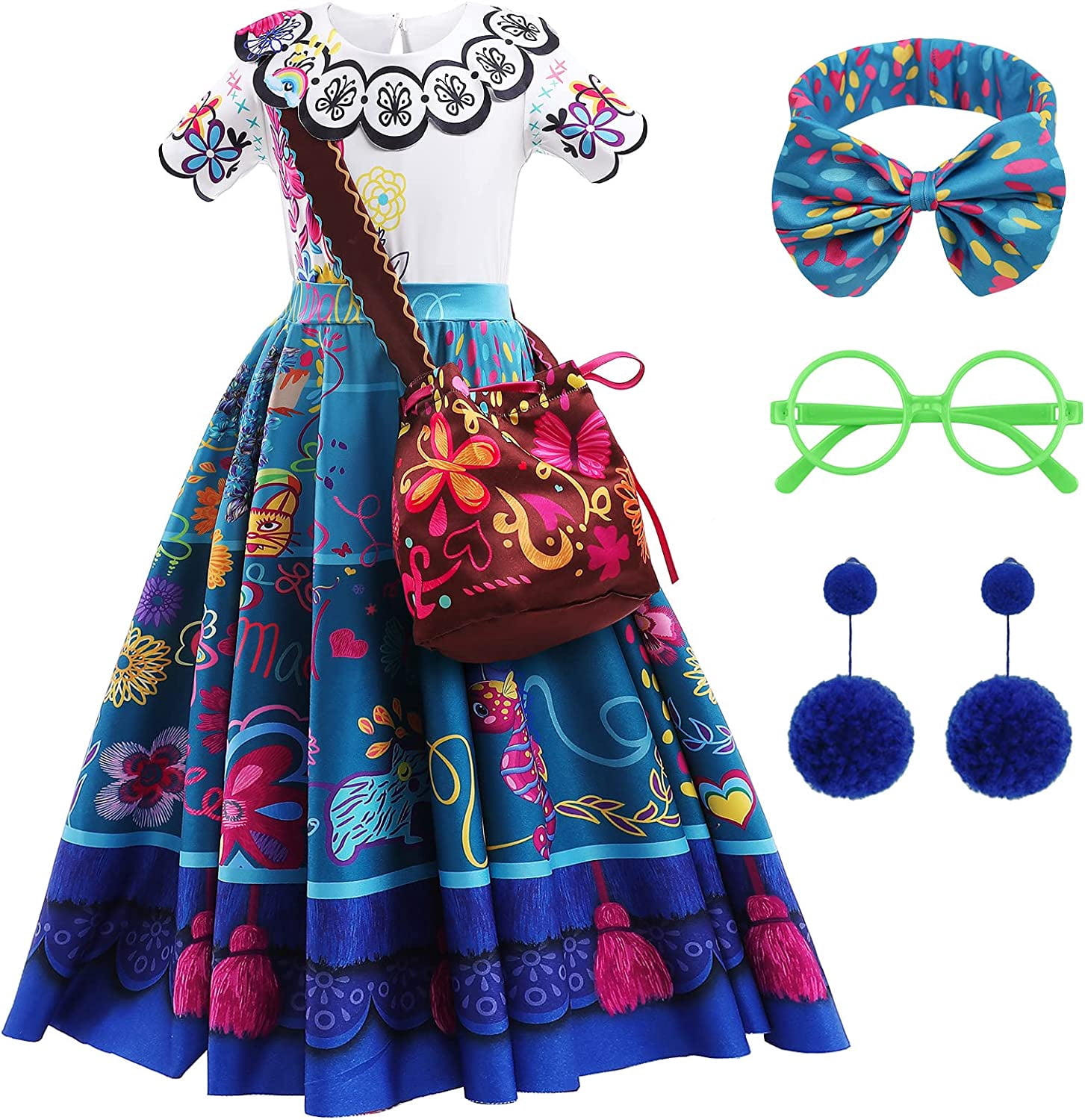 Wehilion Magic Family Dress Costume Toddler Girls Cosplay Princess ...