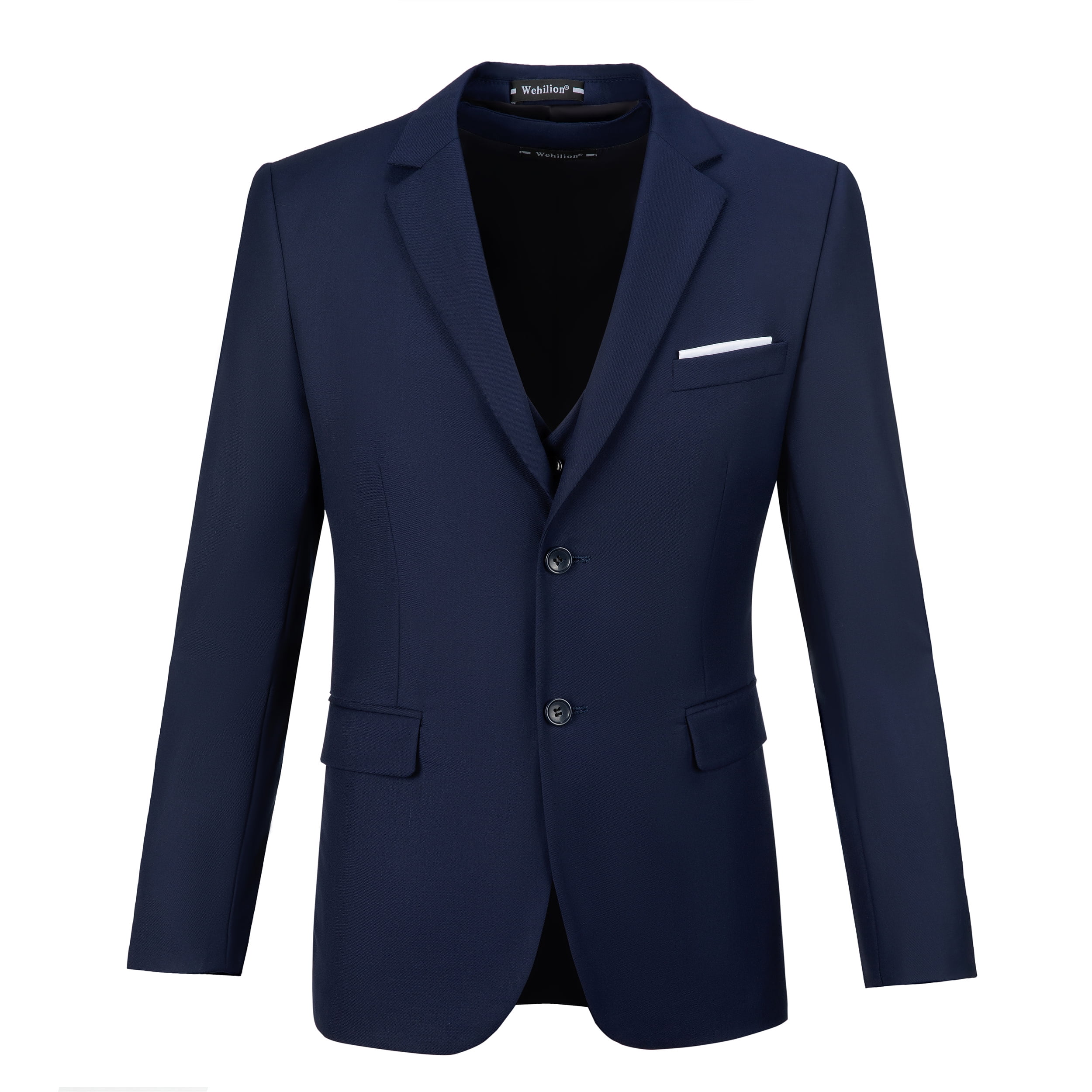 Wehilion Men's Premium Stretch Classic Fit Suit Jacket Separate Coat ...