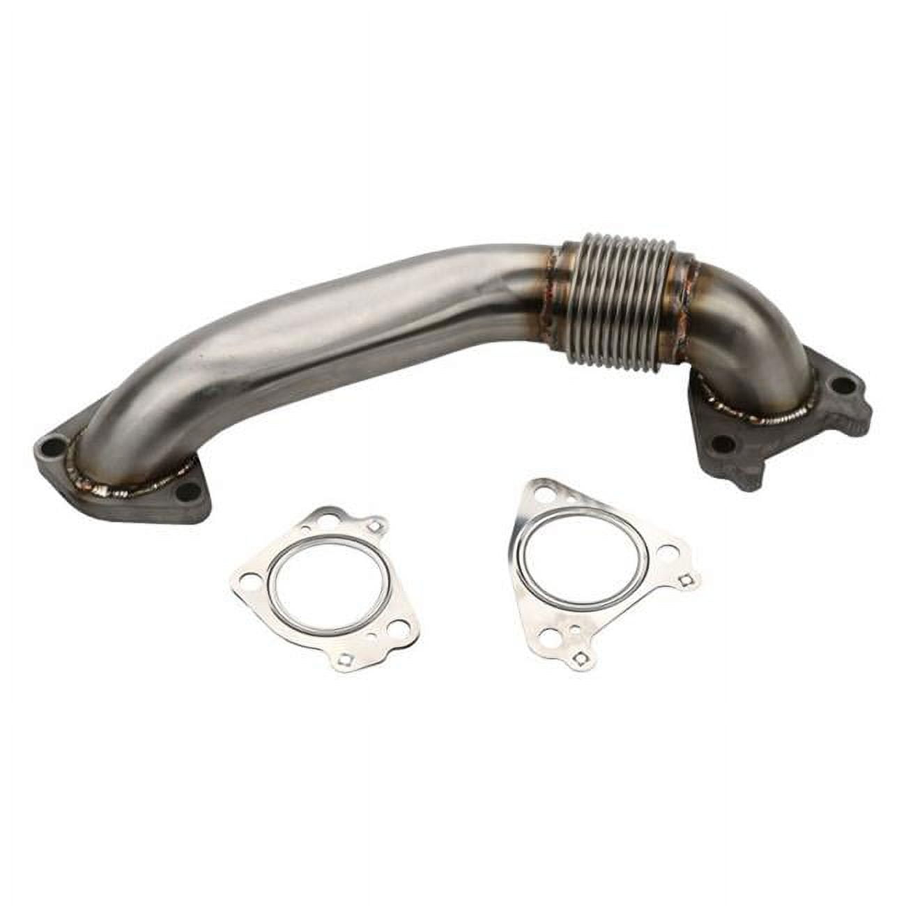 Wehrli Custom Fab & Diesel Passenger Side Single Turbo Style Up-Pipe ...