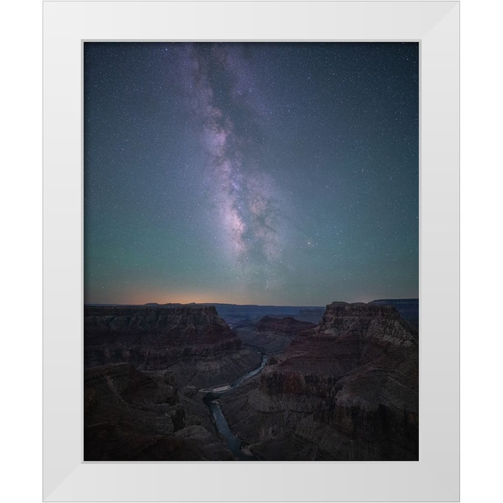 Wei, Willa 26x32 White Modern Wood Framed Museum Art Print Titled ...