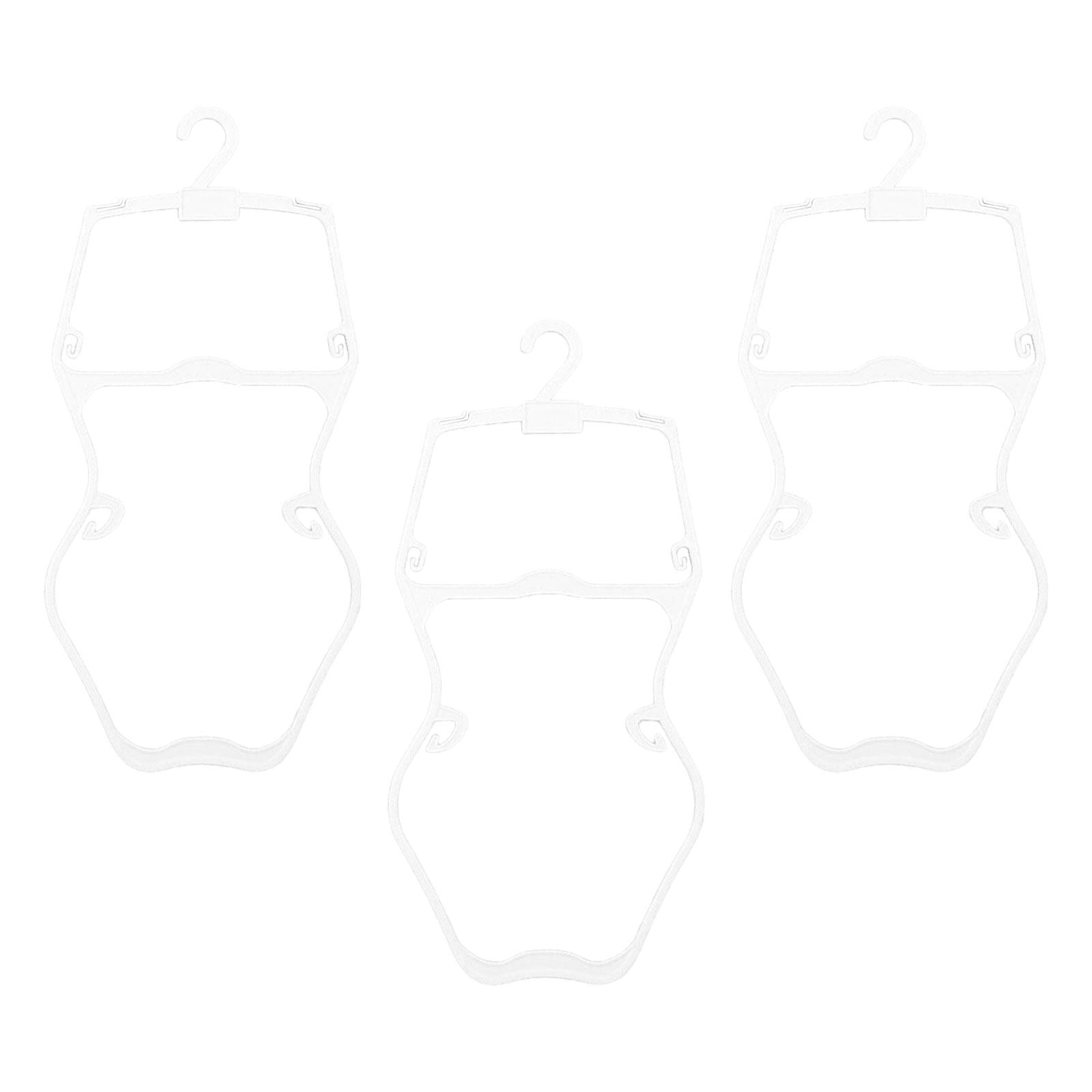 WeiLaiKeQi 3 Pieces Kids Swimwear Hanger Beachwear Rack for Beachwear ...