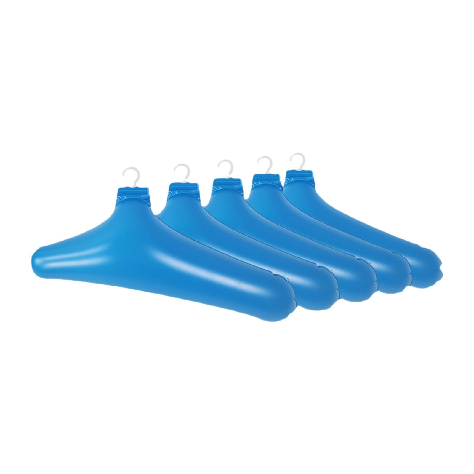 WeiLaiKeQi 5Pcs Inflatable Clothes Hangers Foldable Coat Holders for ...