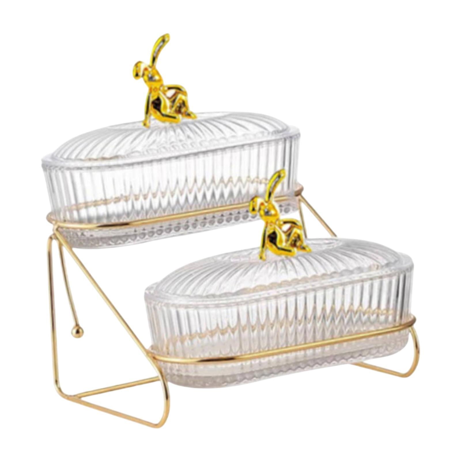 WeiLaiKeQi Dried Fruit Plate Multi Tiers Fruit Storage Stand for ...