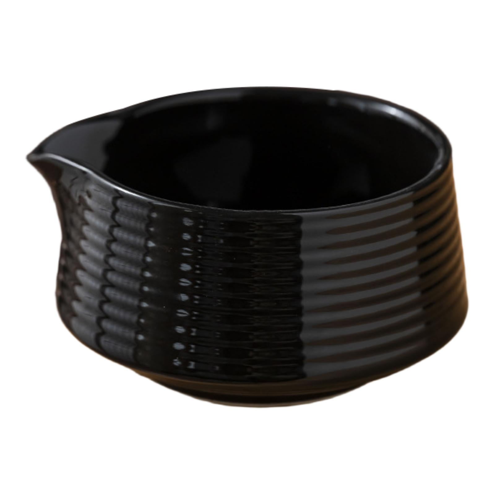 WeiLaiKeQi Matcha Bowl Accessories Chawan with Pouring Spout Handmade ...