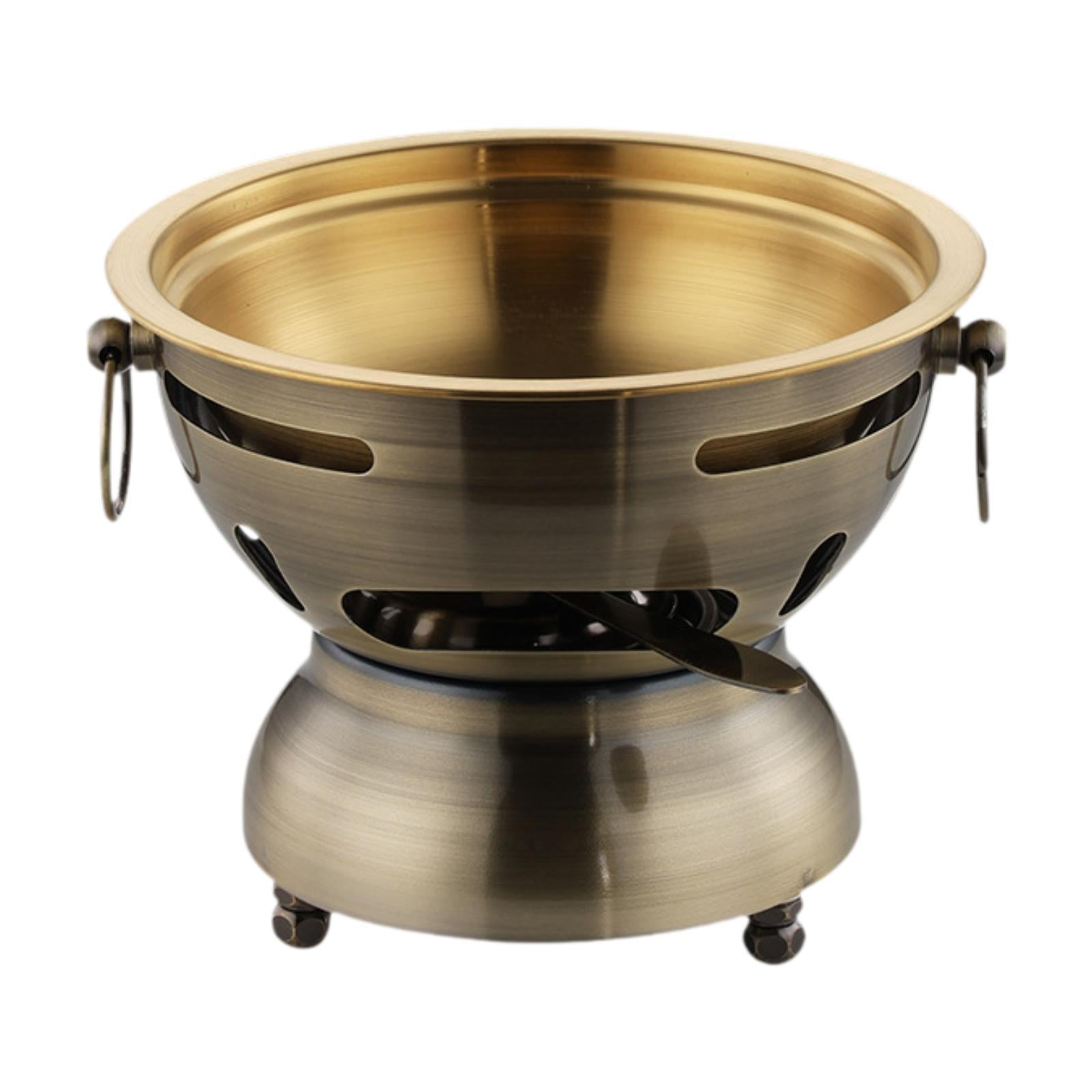 WeiLaiKeQi Mini Hot Pot Small Hot Pot Milk Tea Hot Pot,Stainless Steel ...