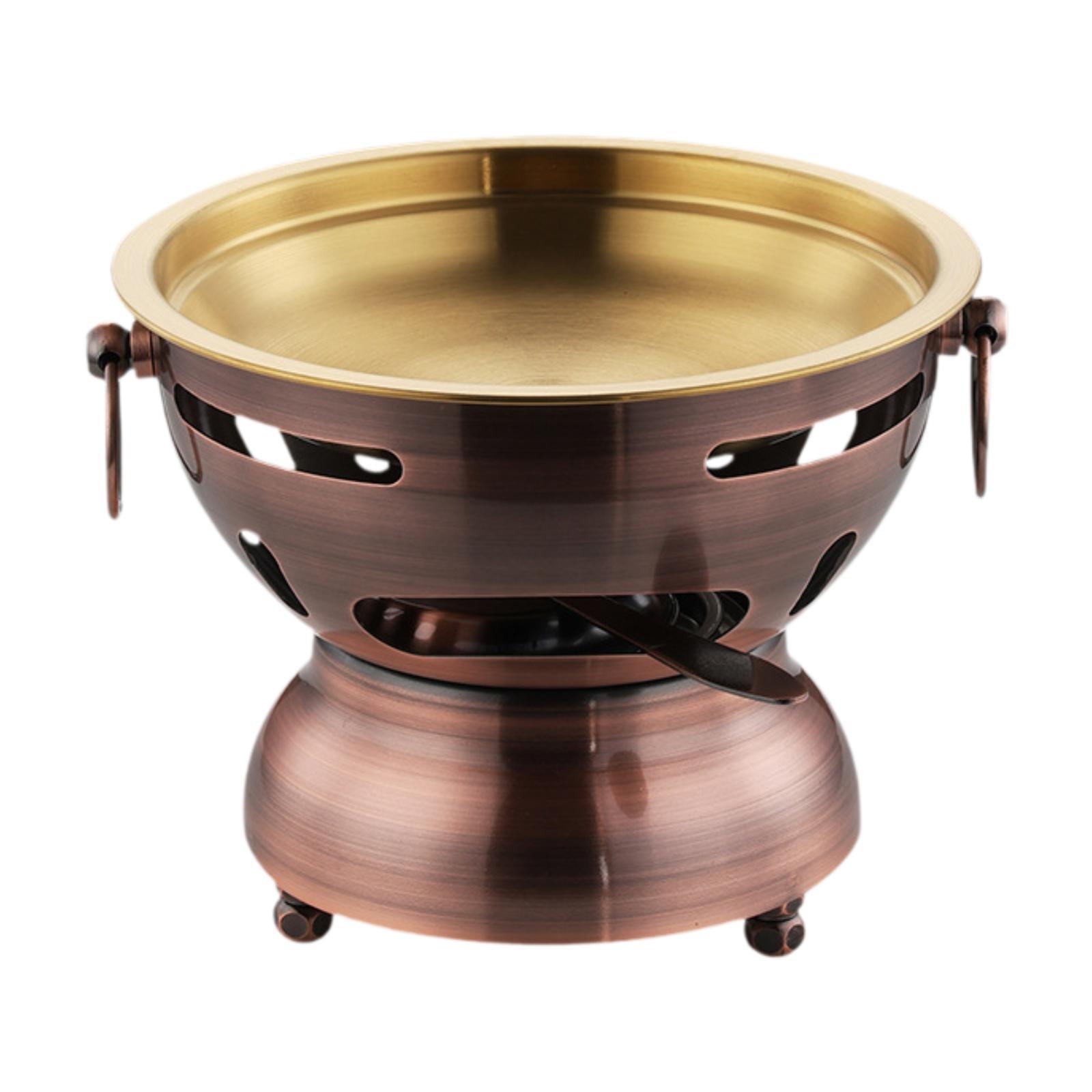 WeiLaiKeQi Mini Hot Pot Small Hot Pot Milk Tea Hot Pot,Stainless Steel ...