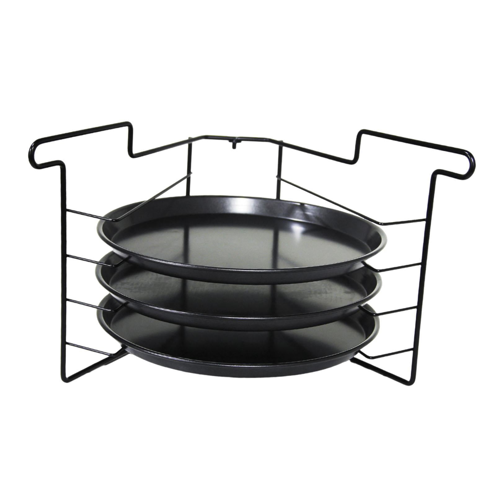 WeiLaiKeQi Pizza Pan Rack Multipurpose 4 Tier Display Stand for Party ...