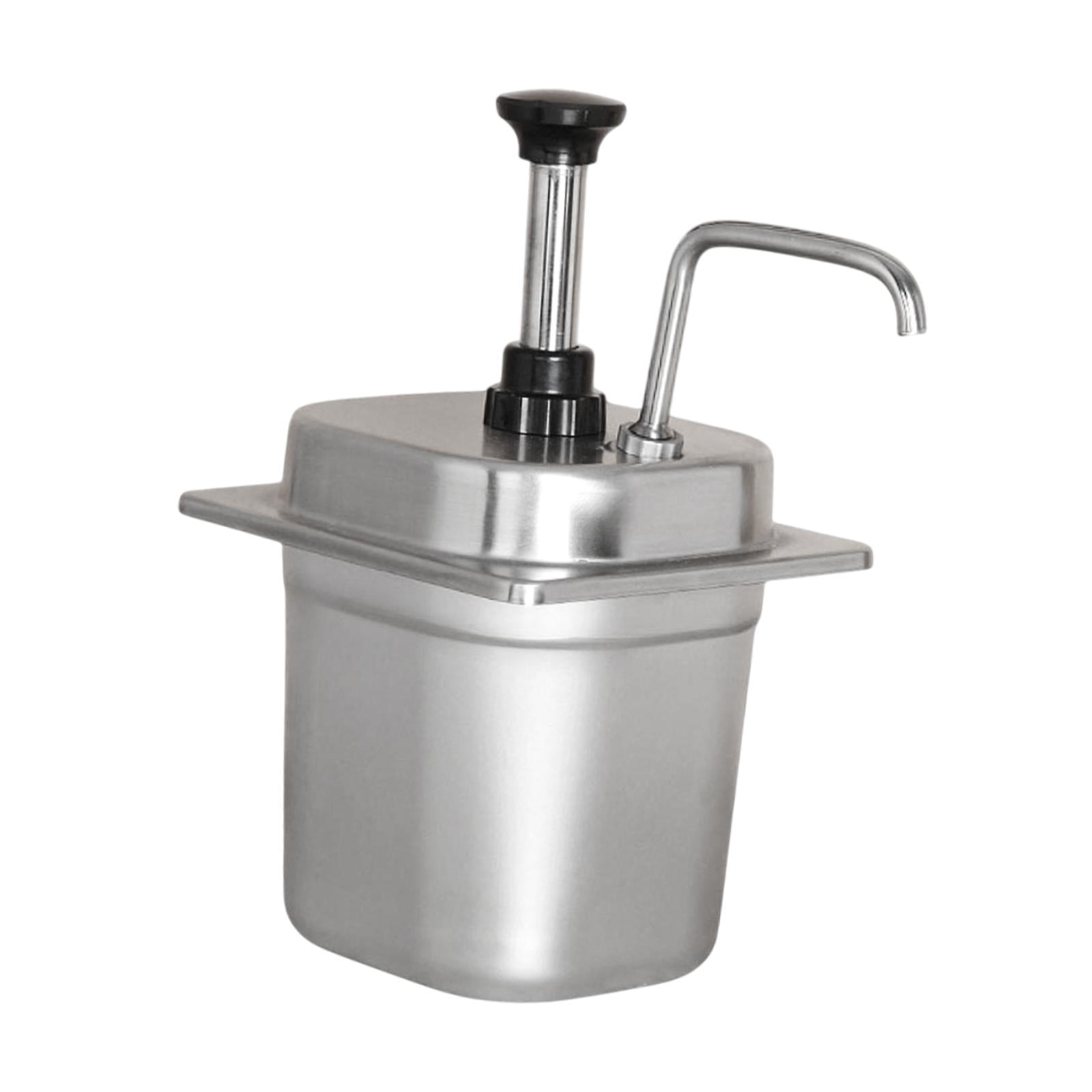 WeiLaiKeQi Sauce Dispenser Pump 2.3L Condiment Dispensing Tool for BBQ ...