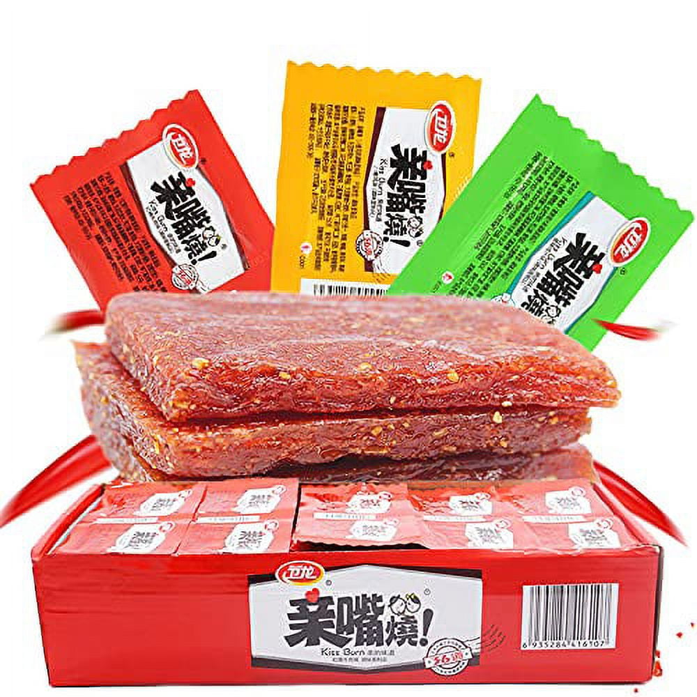 WeiLong Latiao, Wei Long HP29 Series Spicy Gluten (40pack), Damianjin ...