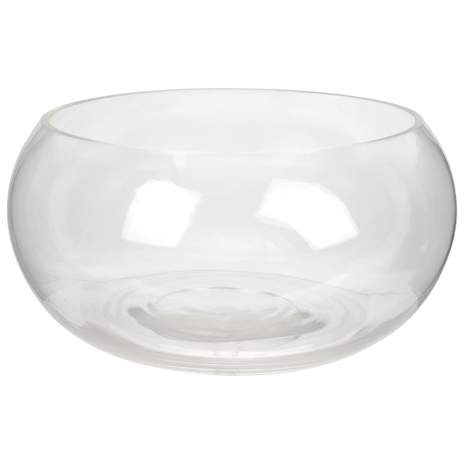 Clear Glass Goldfish Bowl Terrarium Hydroponic Plant Container ...