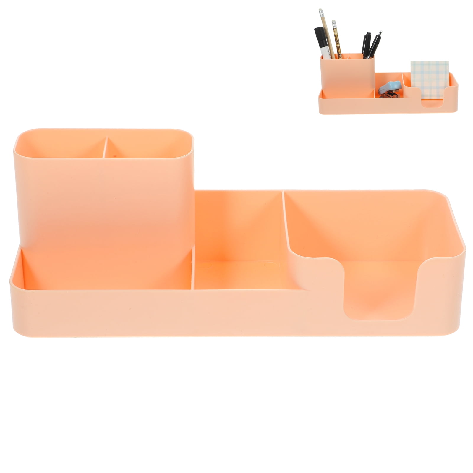 WeiWei Pink Desk Organizer for Pencils, Markers, Pens & More - Walmart.com
