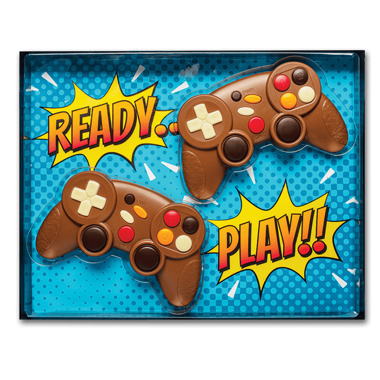 Weibler Solid Milk Chocolate Double Garme Controller Gift Box 4.94 Oz ...