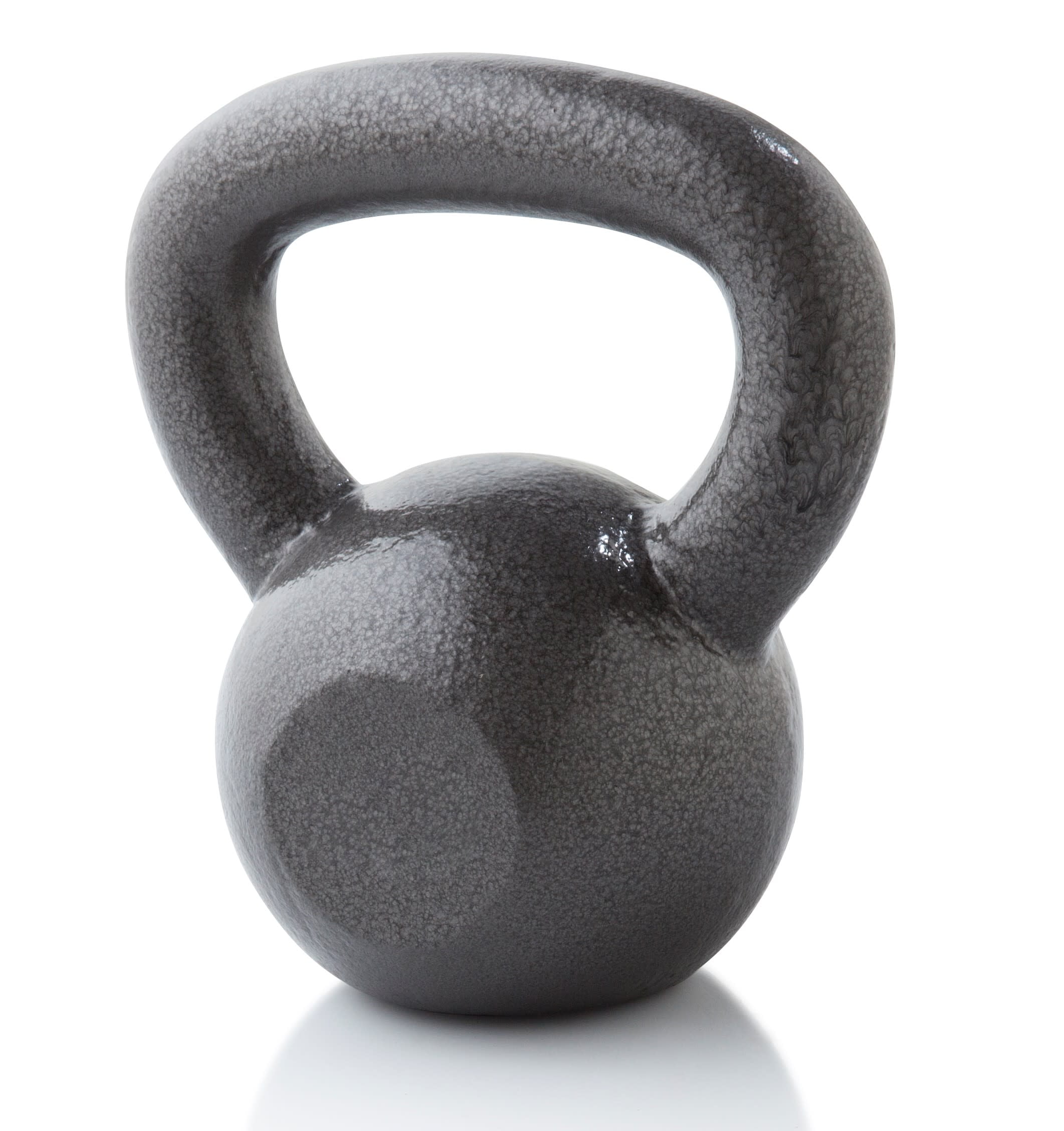 Weider 80 lb. Cast Iron Kettlebell with Hammertone Finish - Single ...