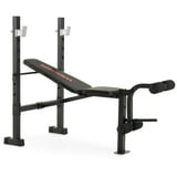 Weider Legacy Standard Bench and Rack, 410 Lb. Total Weight Capacity ...