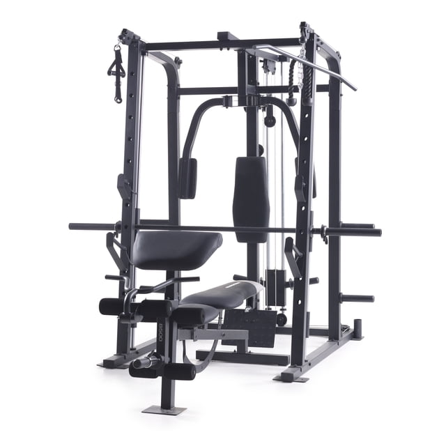 Weider Pro 8500 Smith Cage System with 300 lb. Total Weight Capacity ...