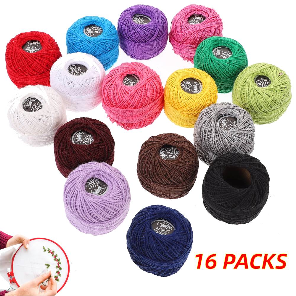 14 Colors Wool Thread Wool Yarn Super Soft Arm Knit Wool Roving Crochet ...