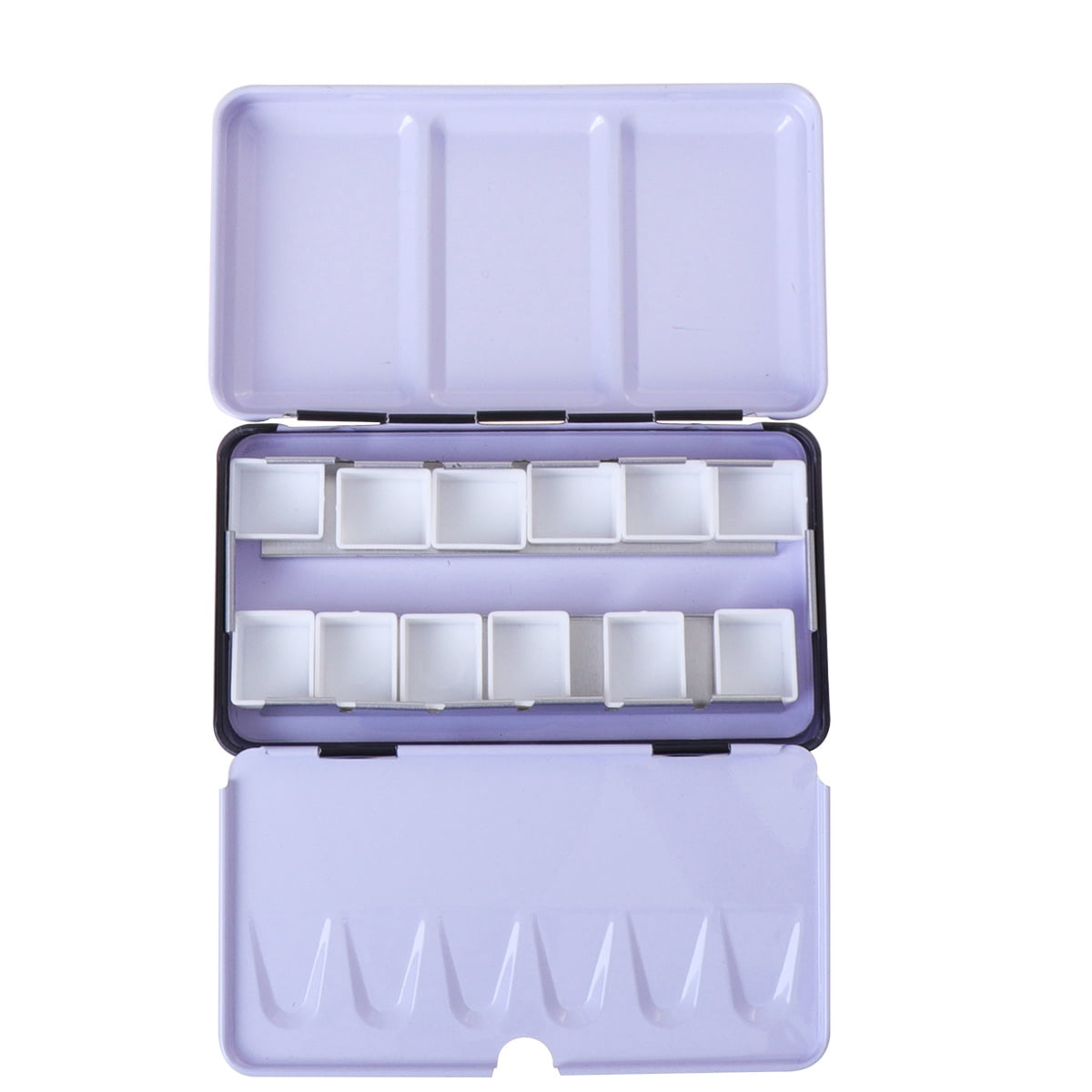 TOYMYTOY Artist Paint Box Black Iron 13Pack 4.9 x 2.8 x 0.8in - Walmart.com