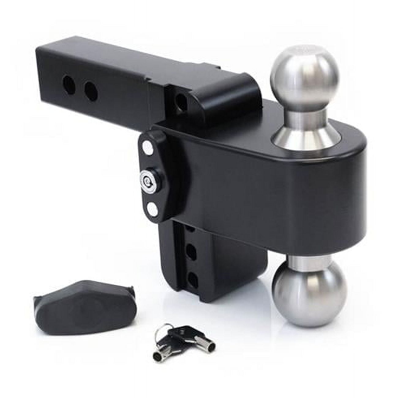 Weigh Safe 180 Hitch 8in Drop Hitch & 2in Shank (8K/12.5K GTWR) - Black ...