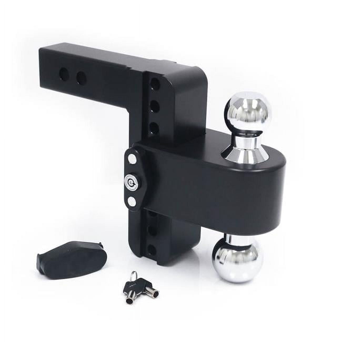 Weigh Safe CTB6-2-CER-BLA 6 in. Drop Cerakoted Trailer Hitch with ...