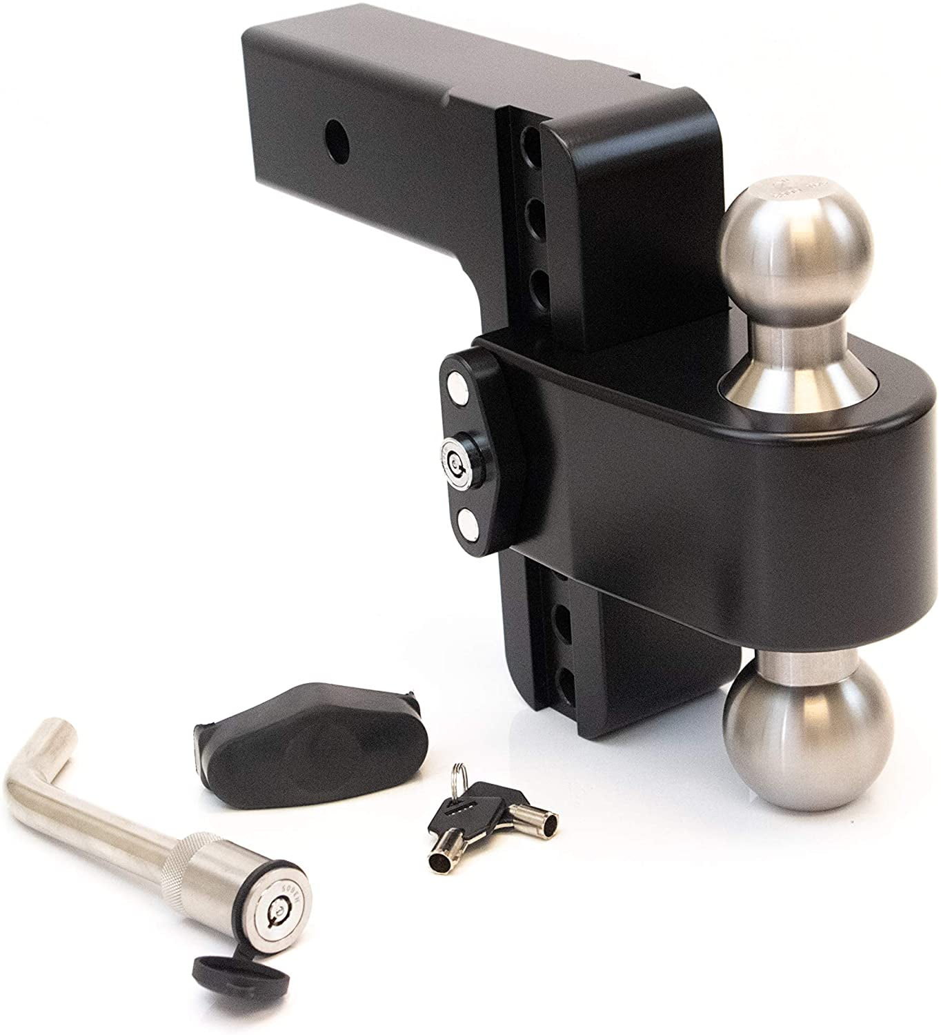 Weigh Safe 180 Hitch 6in Drop Hitch & 2.5in Shank (10K/18.5K GTWR) w ...