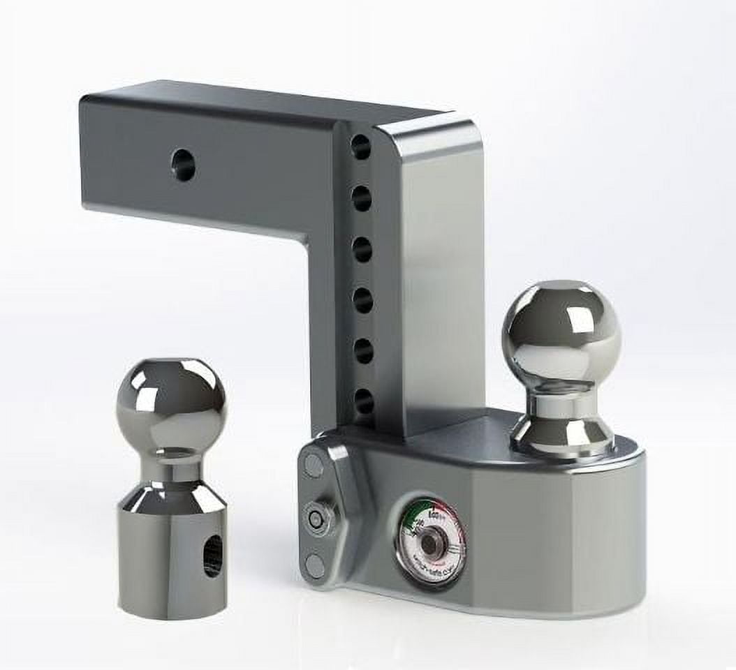 Weigh Safe WS6-2.5 Adjustable Ball Mount with 6" Drop and 2.5" Shank ...