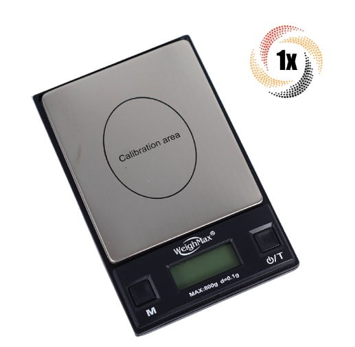 WeighMax W-HD800 LCD Digital Pocket Scale - Auto Shutoff - 800G ...