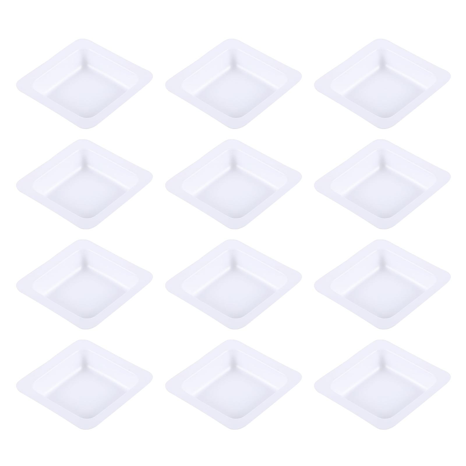WHAMVOX Clear Tray for Scale for Mixing Solids 50Pcs 1.8x1.8x0.4In ...