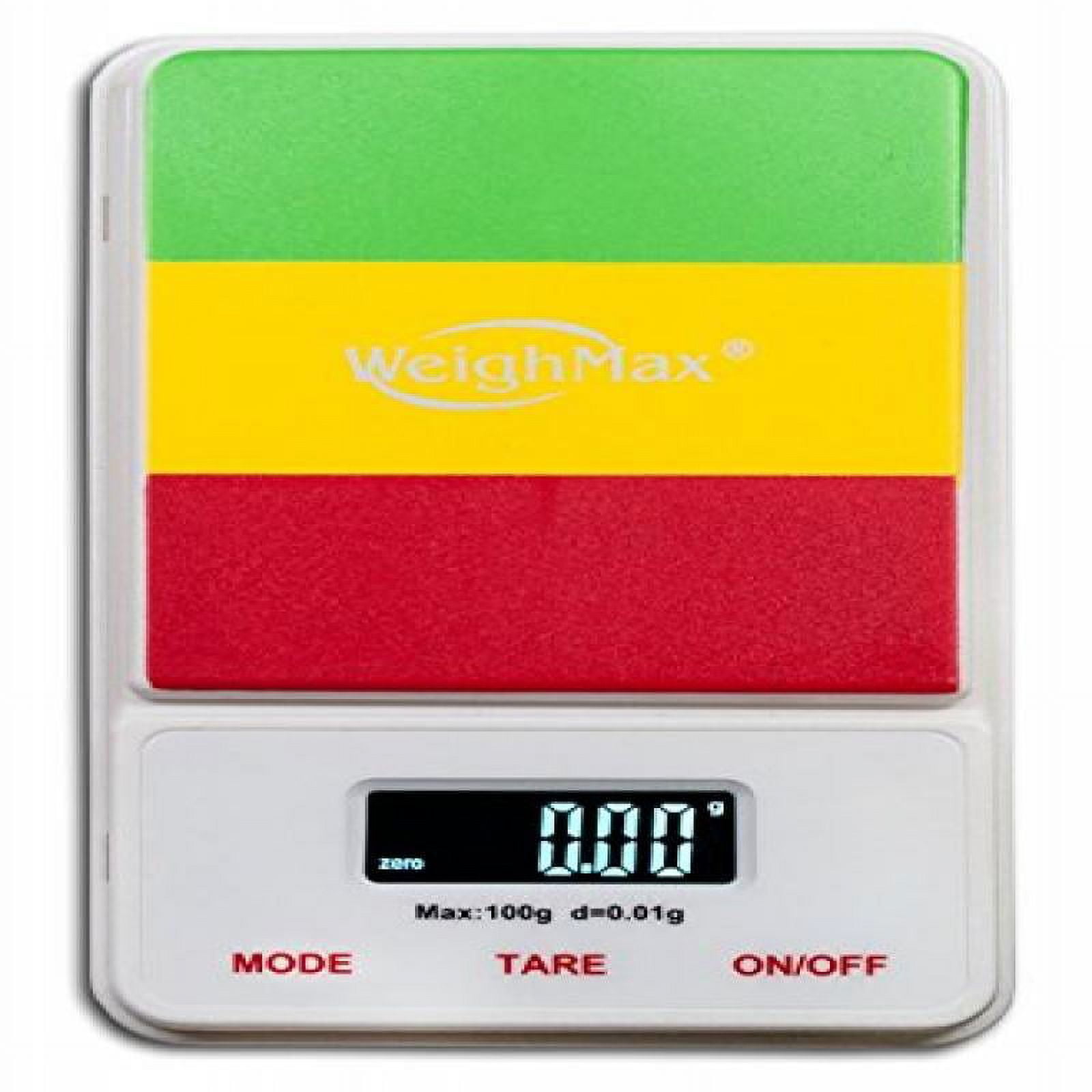 Weighmax RA100 Dream Series Digital Pocket Scale, 100 by 0.01 g, Rasta ...