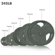 CAP Barbell Standard Vinyl Weight Plate Set, 50 lb (25 lb x 2 ...