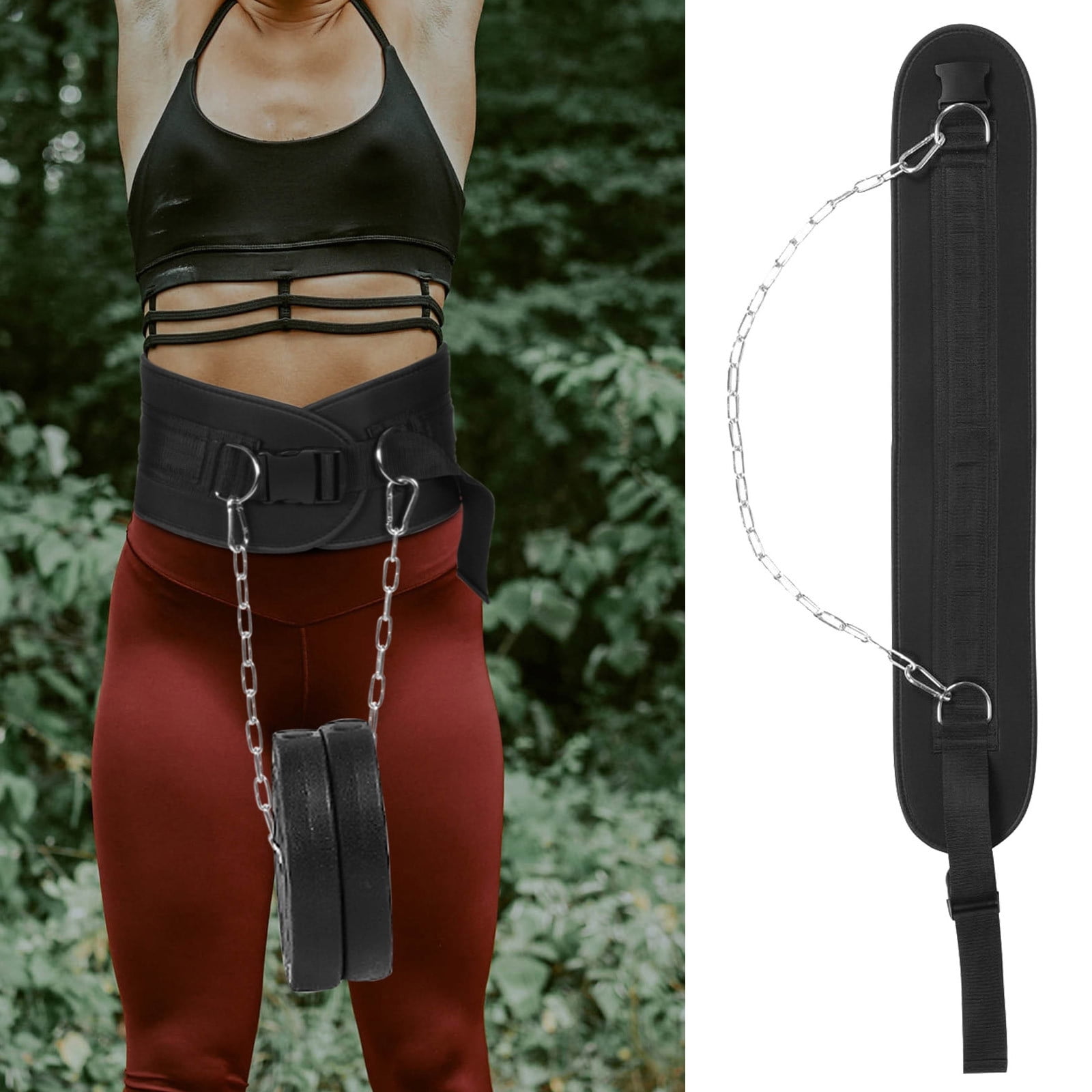 Weight Belt With Chain Dip Belt For Weighted Pull Ups And Dips Weight ...