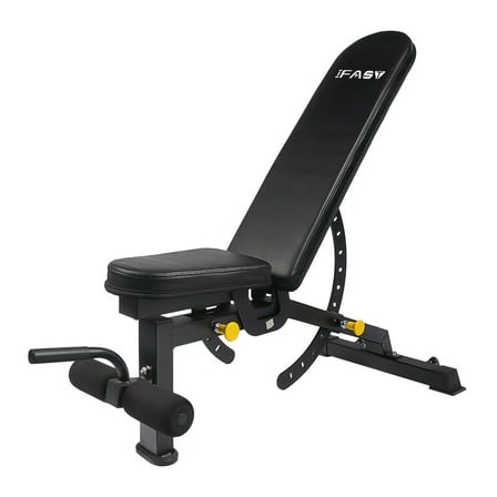 Titan Fitness Elite Series Adjustable FID Bench, Rated 500 LB Incline ...