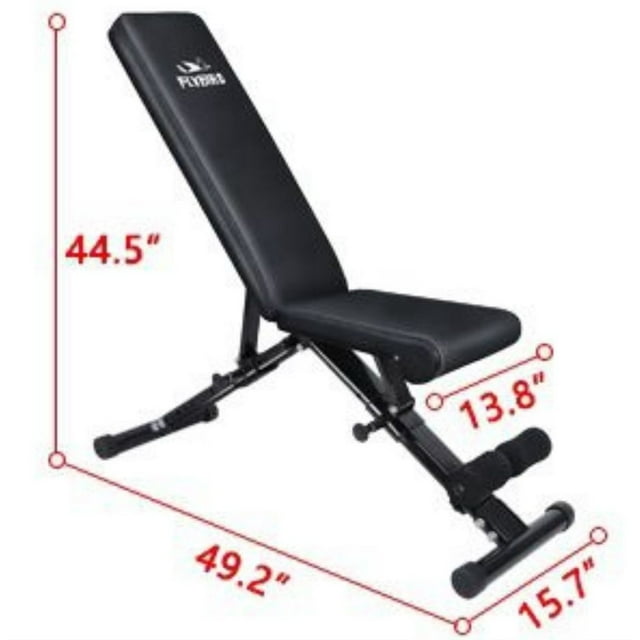 Weight Bench, Adjustable Strength Training Bench for Full Body Workout ...