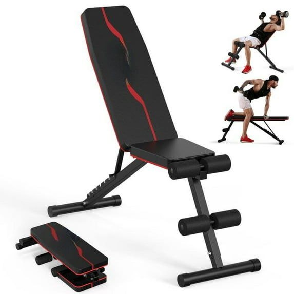 Weight Bench Press, Strength Training Adjustable Workout Benches for ...