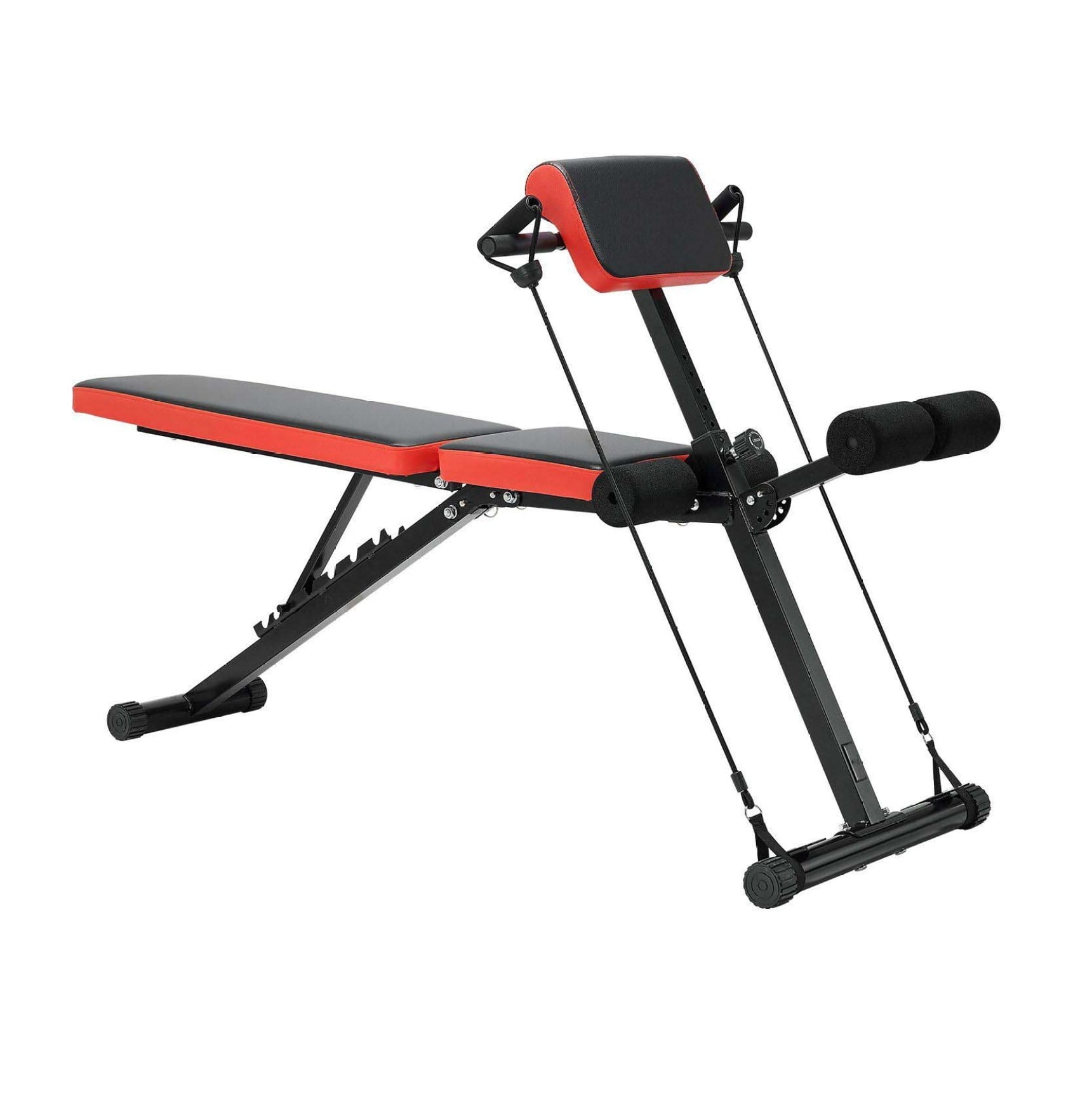 Weight Bench, Roman Chair Hyperextension Bench, 770lbs Adjustable ...