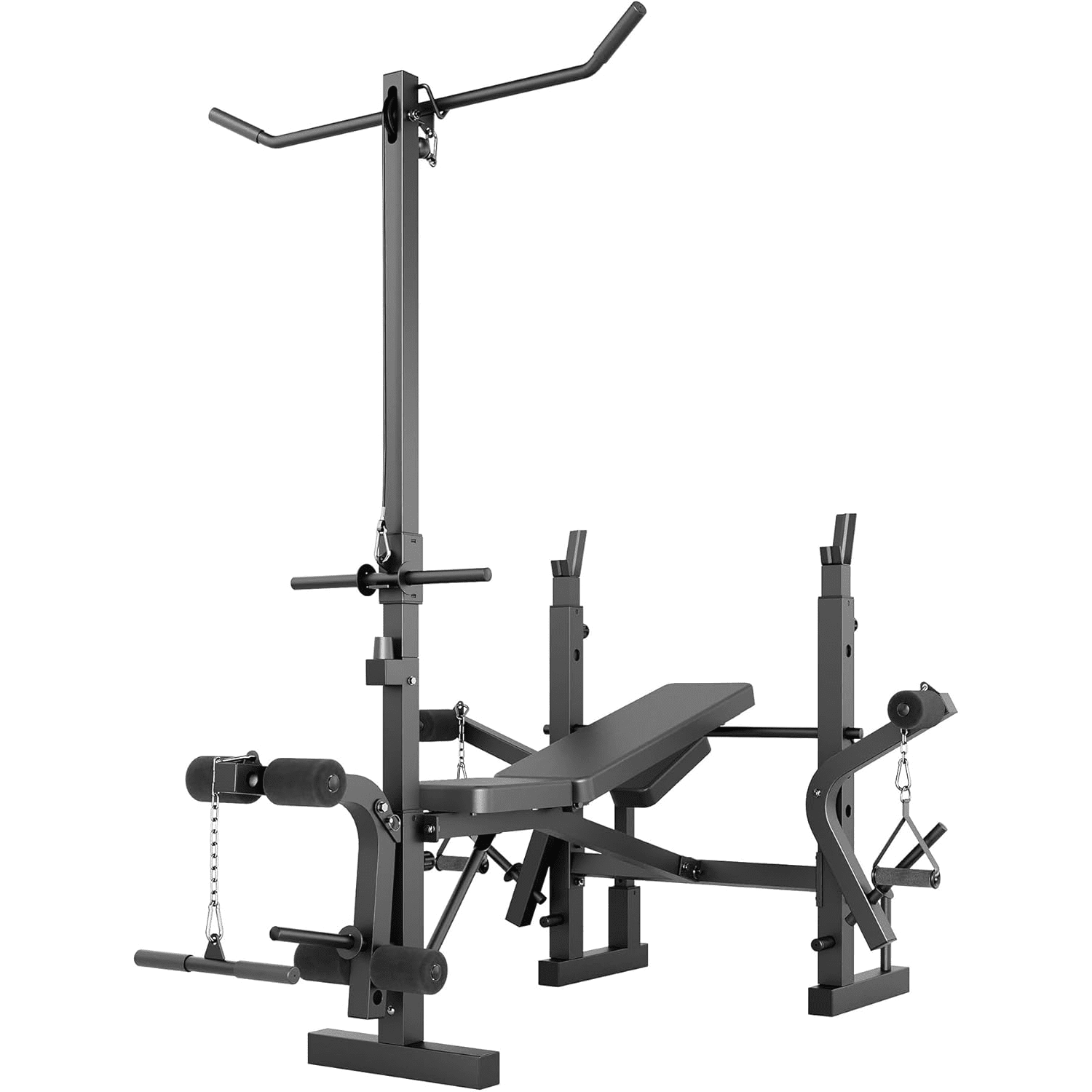 Weight Bench Set,Multi-Function Press Set with Leg Developer & LAT ...