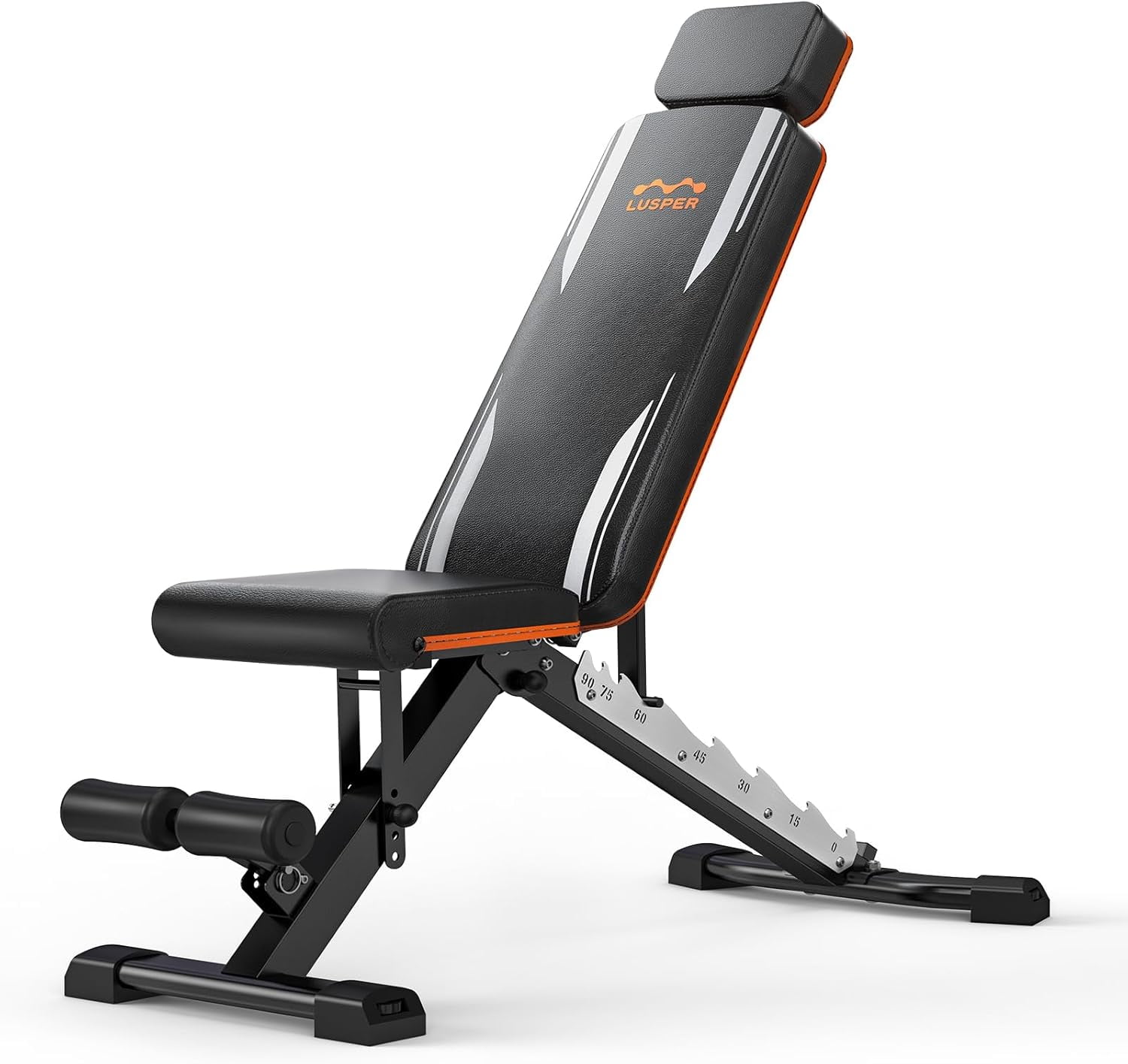 Weight Bench for Home Gym, Adjustable and Foldable 700LB/800LB Weight Bench, Multi-Purpose ...