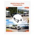 Weight Distribution Hitch 8000lbs - Sway Control, 2-5/16" Ball, Load ...