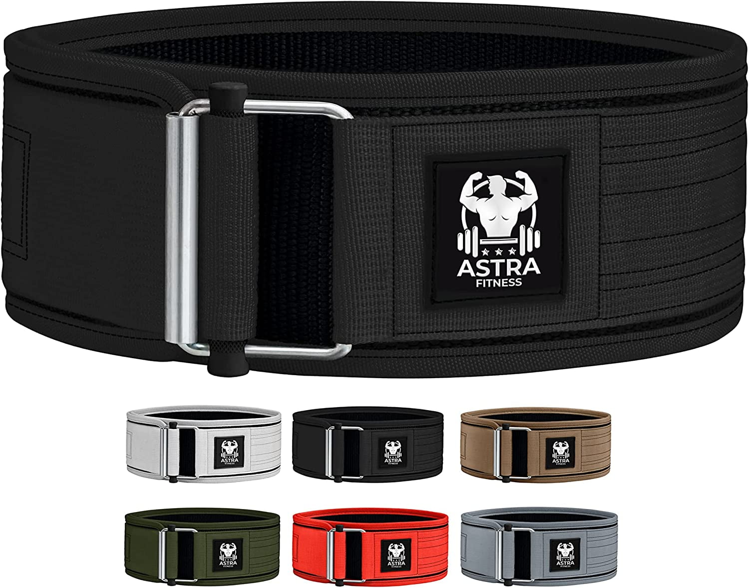 Weight Lifting Belt - Auto Locking Gym Belt - Adjustable Nylon Gym ...