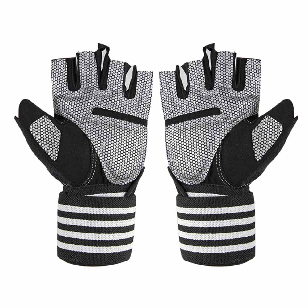 Weight Lifting Gloves for Gym and Exercise, Wrist Support Weightlifting ...