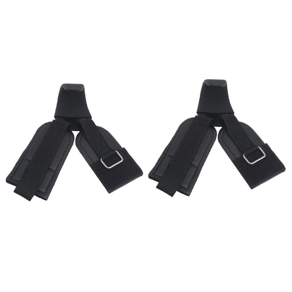 Weight Lifting Hook Grip with Wrist Wrap Hand-Rod Wrist Strap Gym ...