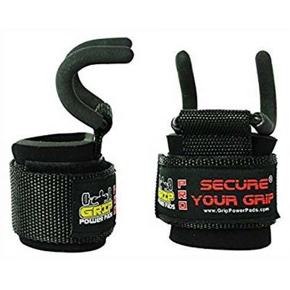 Customer reviews for Weight Lifting Rod Hooks Heavy Duty Neoprene Padded Wrist Wraps Power ...