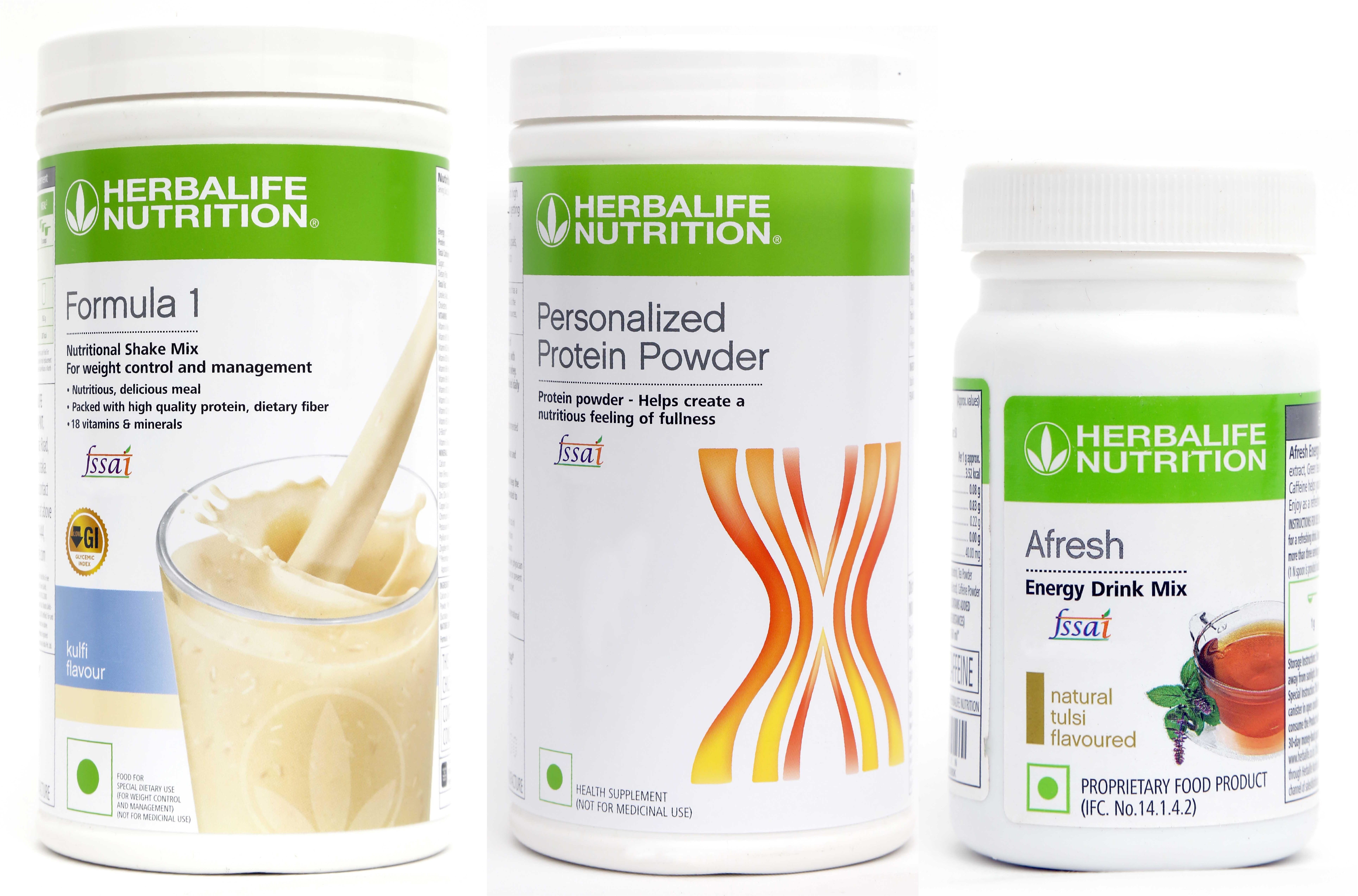 Weight Loss Combo - Formula 1 Nutritional Shake Mix - Kulfi Flavor with ...