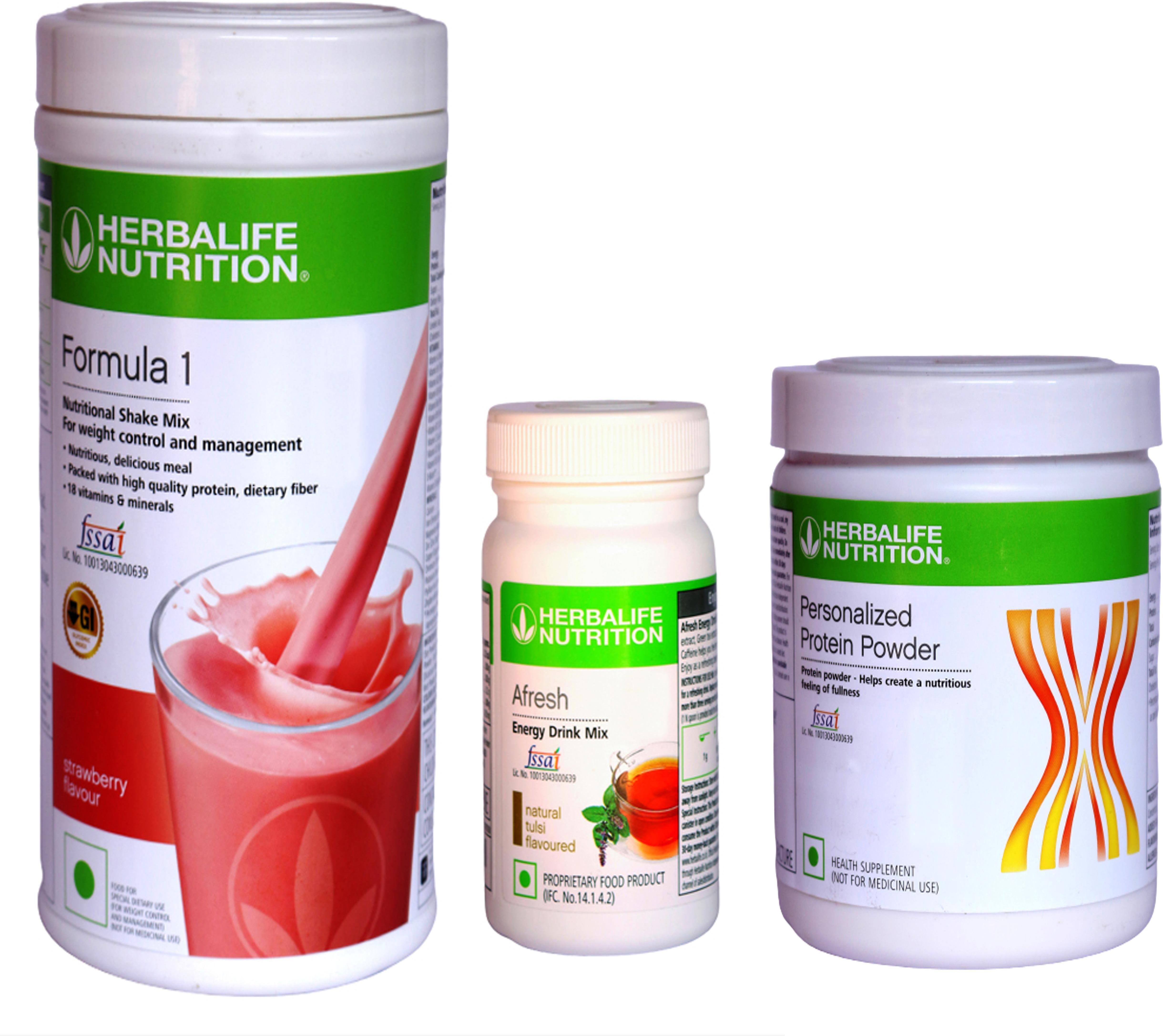 Weight Loss Combo ( Formula 1 Nutritional Shake Mix - Strawberry Flavor ...