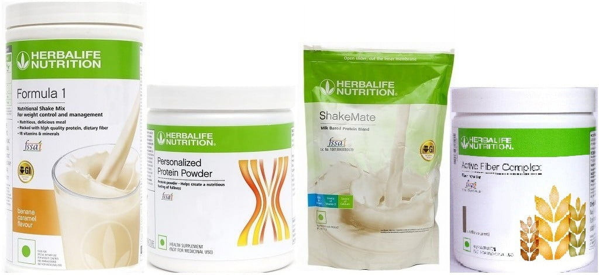 Weight Loss Combo Pack F1 + protein powder +Activated fiber complex +SM ...