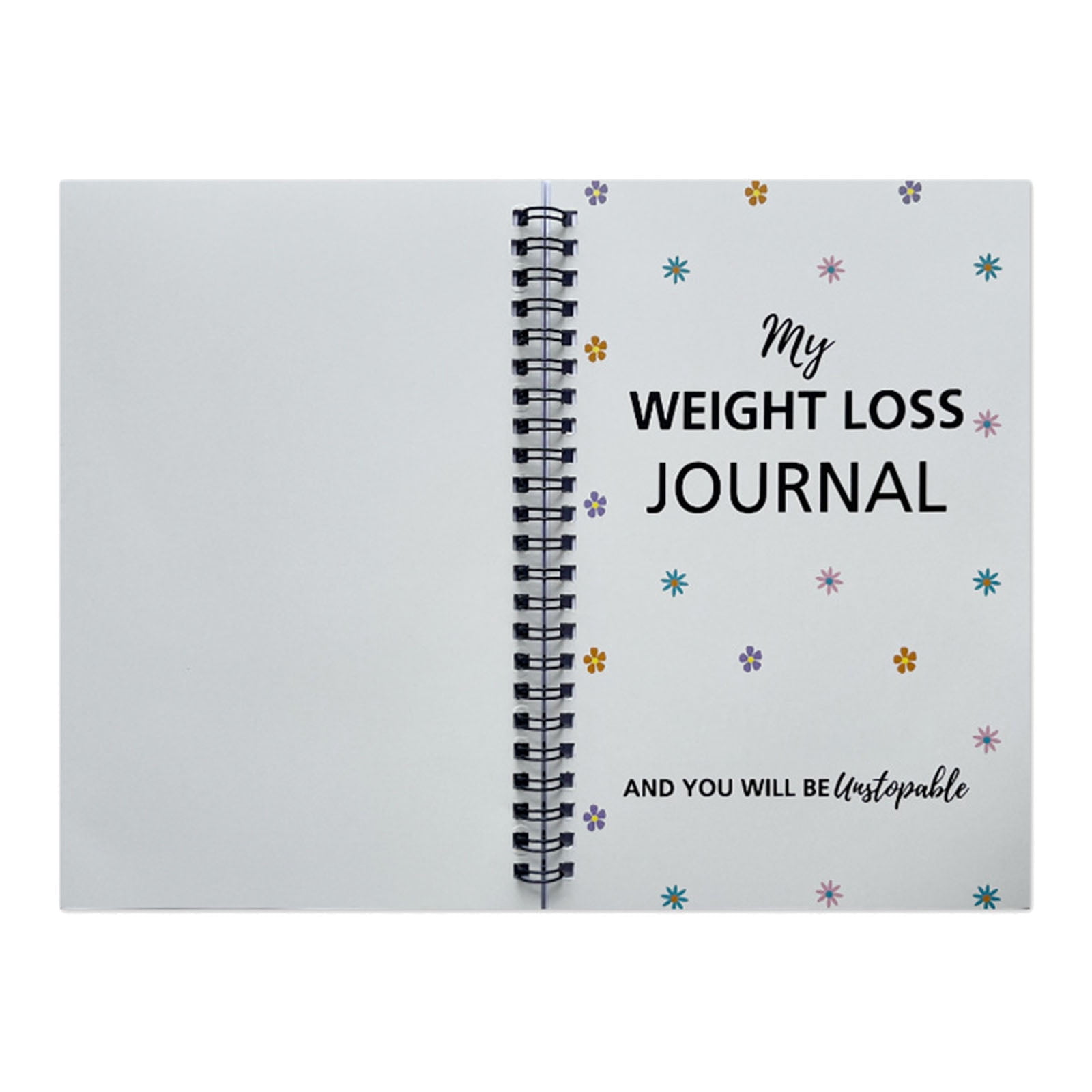 Weight Loss Journal Fitness Book Exercise Planner Weight Management ...